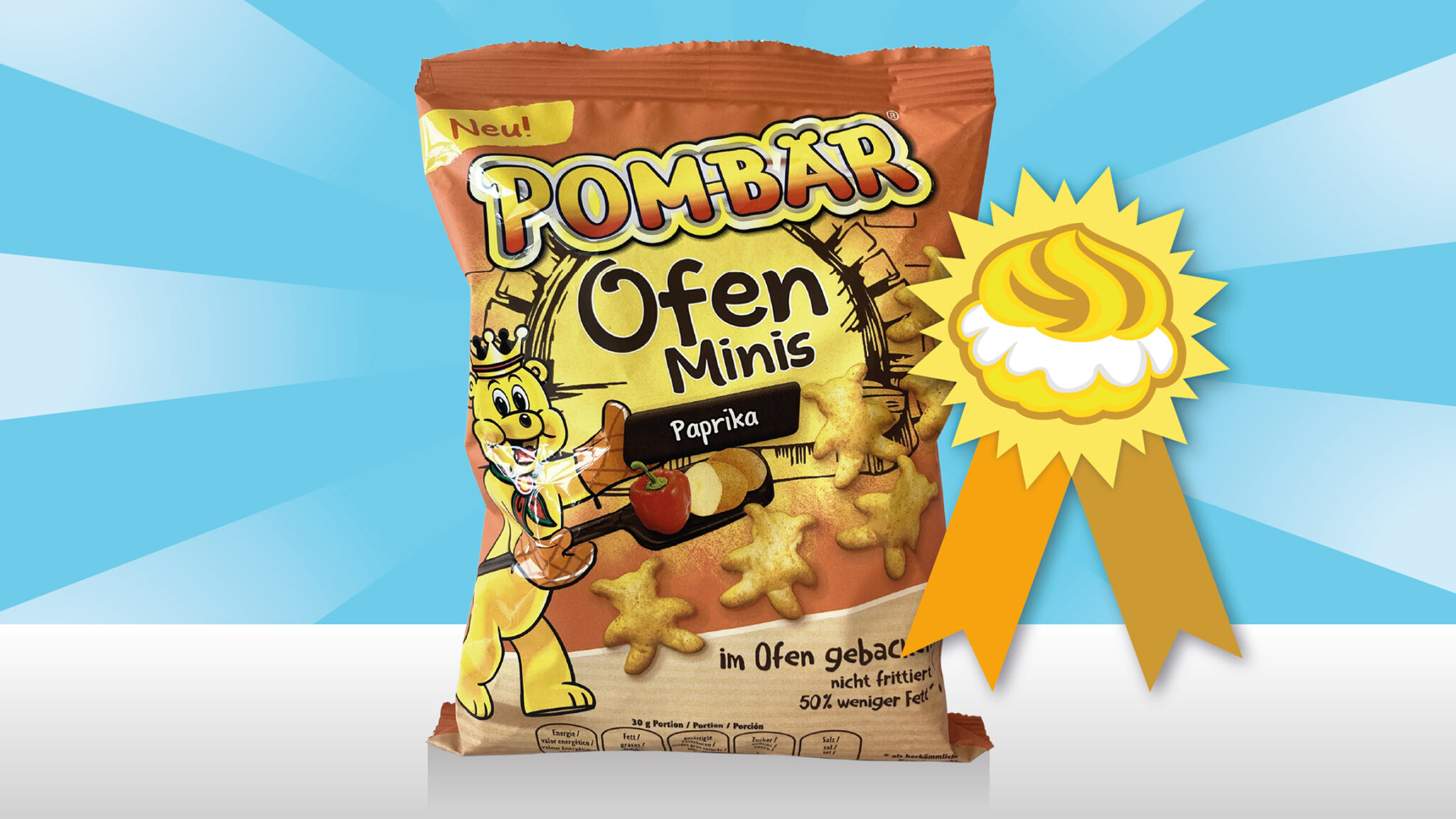 Goldener Windbeutel 2023: Verbraucher:innen wählen Pom-Bär Ofen-Minis ...